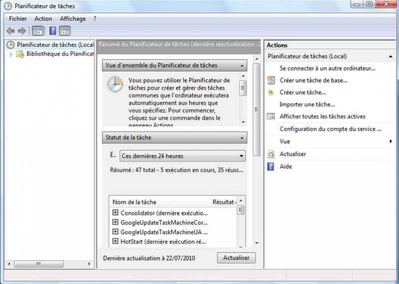 Utiliser le planificateur de tâches de Windows 7 TPLPC.COM Utiliser le planificateur de tâches de Windows 7 TPLPC.COM